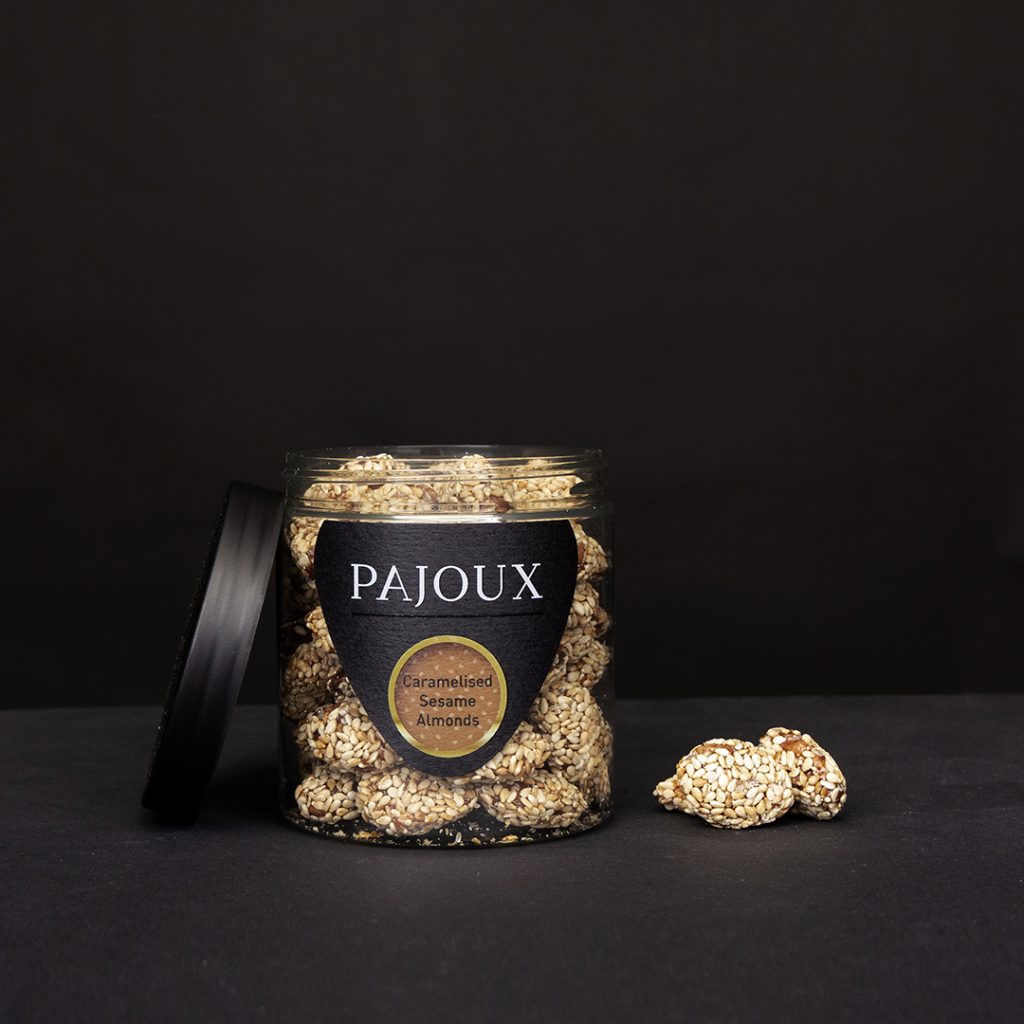 Caramelised Sesame Almonds – PAJOUX